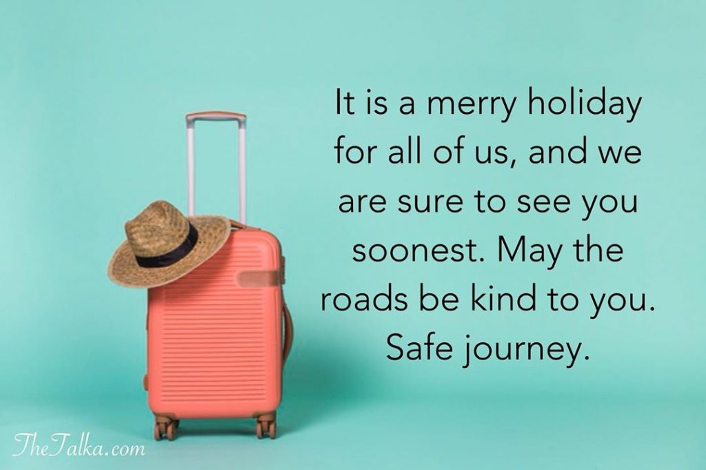 Best Safe Journey Wishes - TheTalka