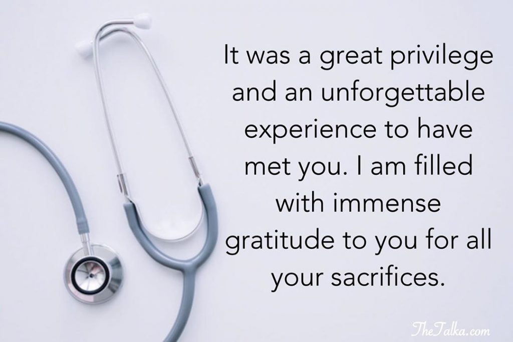 Thank You Messages For Doctors And Nurses - TheTalka