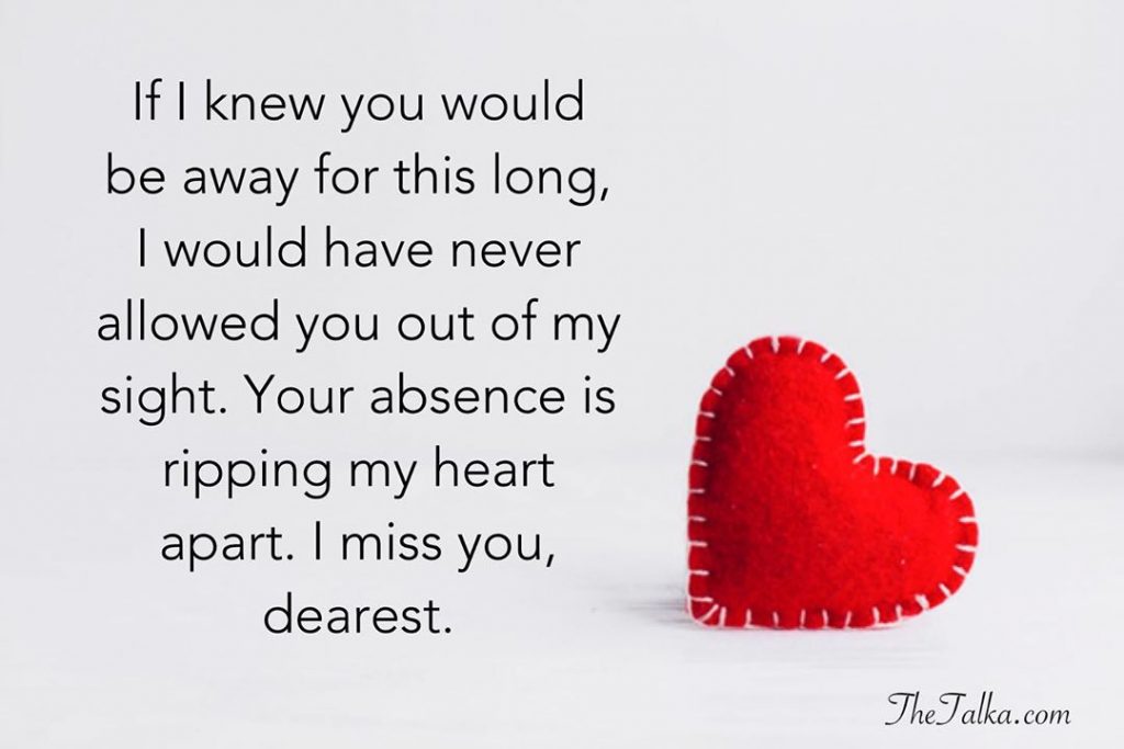 I Miss You Messages For Her - Romantic & Funny