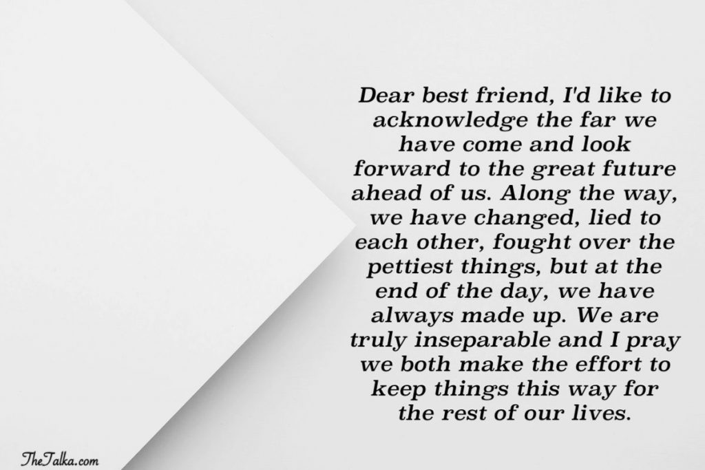 Sentimental Letters To Your Best Friend - Exclusive Guide! - TheTalka